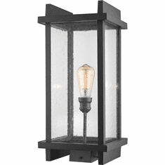 Z-Lite 565B-BK Fallow Contemporary Black Outdoor Lighting Sconce - ZLT-565B-BK