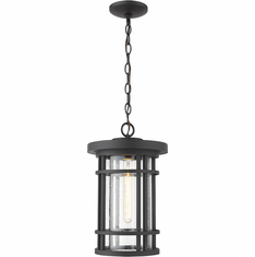 Z-Lite 570F-BK Jordan Modern Black Exterior Flush Mount Lighting Fixture - ZLT-570F-BK
