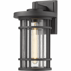 Z-Lite 570F-BK Jordan Modern Black Exterior Flush Mount Lighting Fixture - ZLT-570F-BK