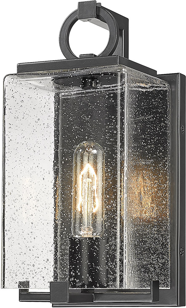 Z-Lite 592S-BK Sana Modern Black Outdoor Lamp Sconce - ZLT-592S-BK