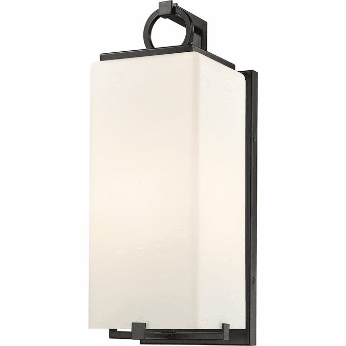 Z-Lite 593M-BK Sana Contemporary Black Outdoor Wall Lamp - ZLT-593M-BK