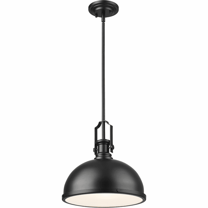Z-Lite 725P12-MB Melange Modern Matte Black Pendant Lighting - ZLT ...