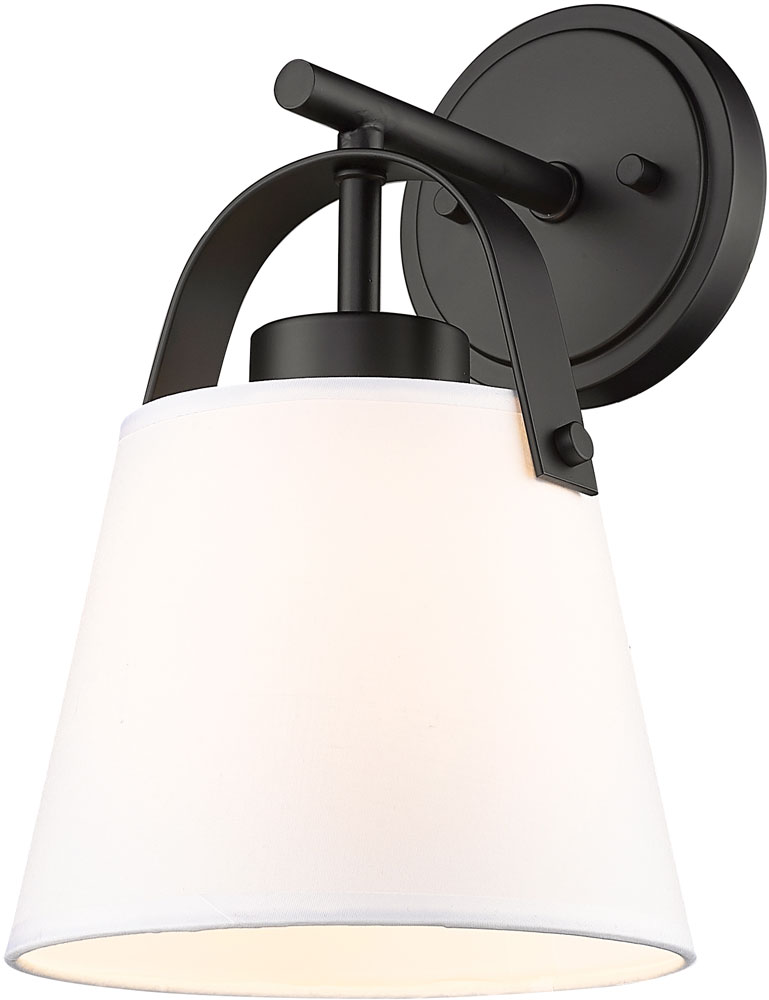 Z-Lite 743-1S-MB Z-Studio Modern Matte Black Wall Lighting - ZLT-743-1S-MB