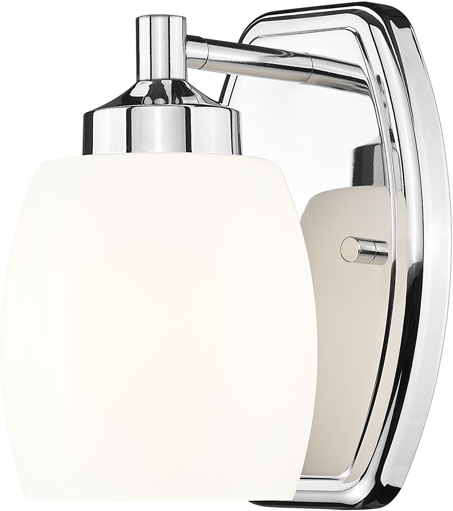 Z-Lite 745-1S-CH Kendrick Contemporary Chrome Wall Lighting Fixture ...