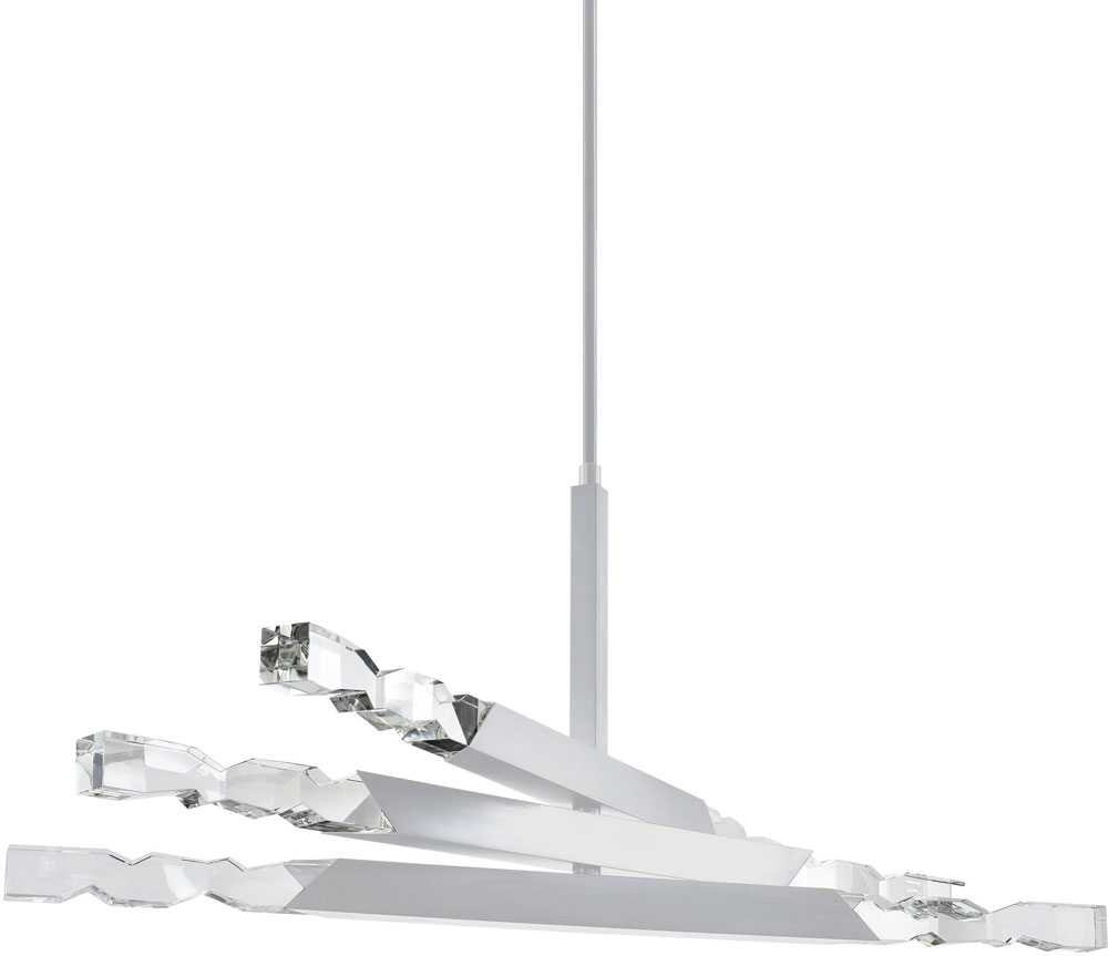 Zeev Lighting CD11342/LED-6/2x2/MW Mamadim Matte White LED Chandelier ...