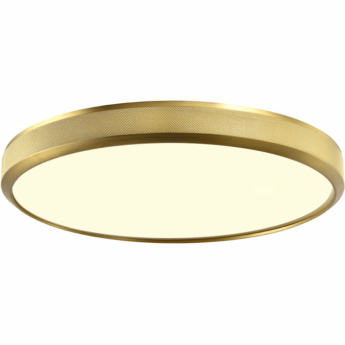 Zeev Lighting FM11748/LED-18/AGB Zigrina Modern Aged Brass LED 18 ...