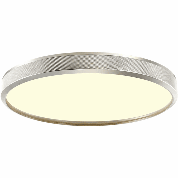Zeev Lighting FM11749/LED-18/PN Zigrina Contemporary Polished Nickel ...