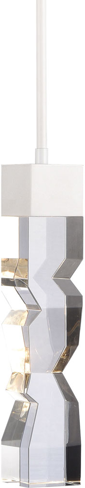 Zeev Lighting MP11306/LED/3x3/MW Mamadim Matte White LED Mini Drop ...