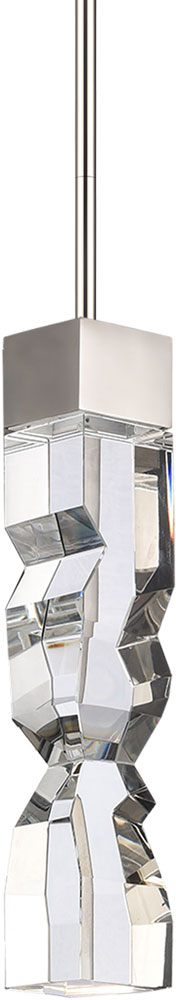 Zeev Lighting MP11307/LED/3x3/PN Mamadim Polished Nickel LED Mini ...