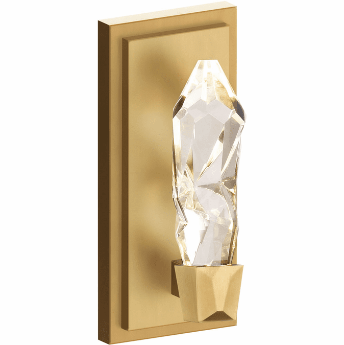 Zeev Lighting WS11405/LED-1/AGB Angelus Aged Brass LED Wall Light ...