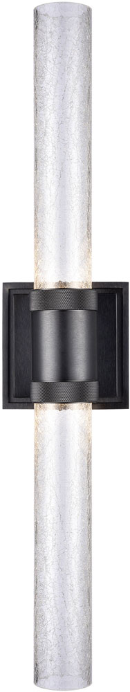 Zeev Lighting WS11716/LED-2/SBB/G5 Zigrina Contemporary Satin Brushed ...