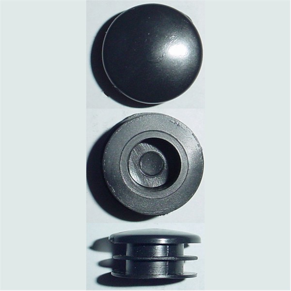 End Caps | 1" Diameter Internal Snap-in End Caps - Textured