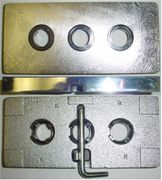 10 lb Weight Stack Plate - Cast Iron - Chrome