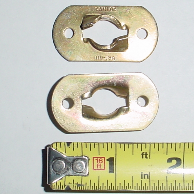 119-18A Camloc Receptacle Plates