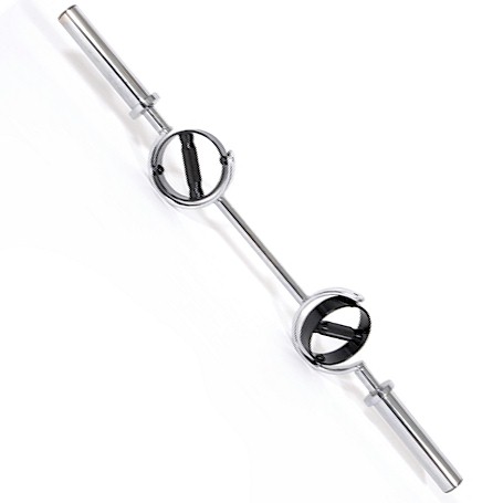 47" SupraBar Olympic Curl Bar - Free Floating Supination Curling Mechanism