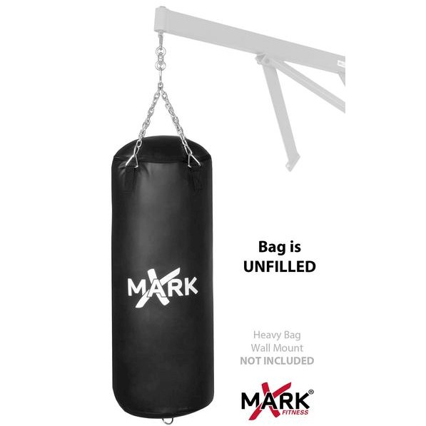 50 lb Heavy Bag by XMark® - Unfilled - High Impact Black Vinyl