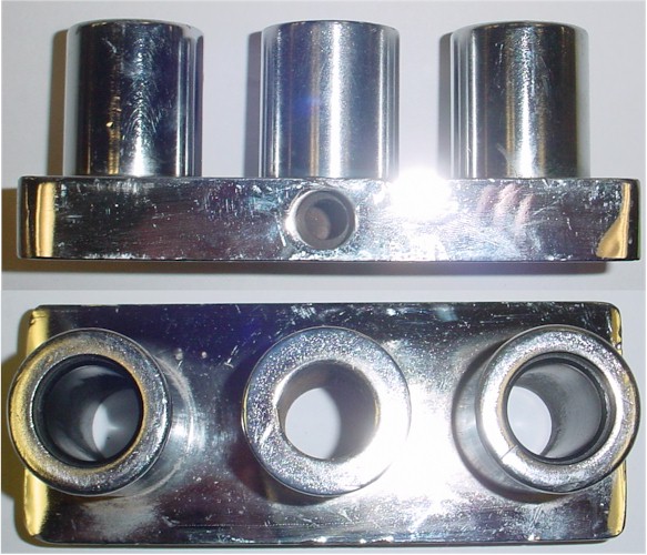 7 lb Top Plate - Cast Iron Weight Stack - Chrome