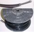 Aircraft Cable - 3/16" Coated to 1/4" - Black Coating - Sold by the Foot