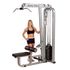 Body Solid Pro ClubLine Lat Pulldown Mid Row Machine - 210 lb Weight Stack