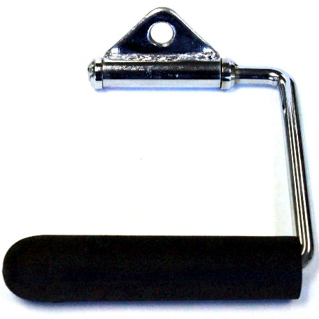 Cable Crossover Handle - Open Sided - Swivel Rubber Grip Handle