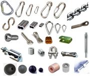 Fitness Cable Hardware - Hooks, Thimbles, Swage Sleeves, Cable