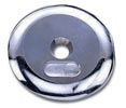 Dumbbell End Cap Plates|Pro Style - Chrome