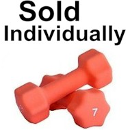 Dumbbells|7 lb Neoprene Dumbbell - Color Coded - Order Online!
