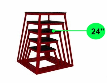 Plyometric Jump Box - 24" High | Plyometric Boxes