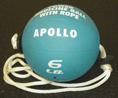 Medicine Balls|6 lbs Power Rope Medicine Ball