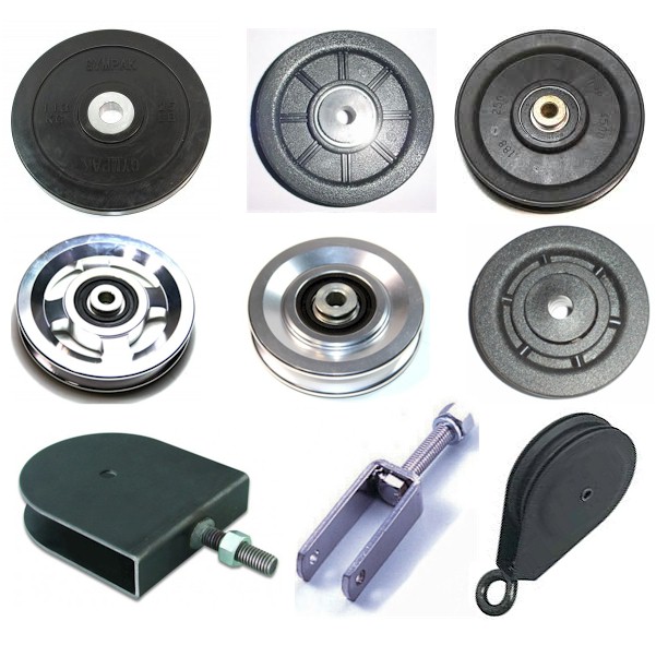 Cable Pulleys - Wire Rope Cable Pulleys for Fitness Machines