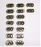 Weight Stack Stick-on Number Decals - 10 - 160 Lbs