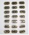 Weight Stack & Dumbbell Number Sticker Set - 10 - 210 Lbs