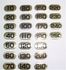 Weight Stack & Dumbbell Number Sticker Set - 10 - 250 Lbs