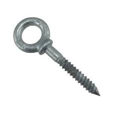 1/2 X 3-1/4 FORGED LAG THREAD EYE BOLT HOT GALVANIZED
