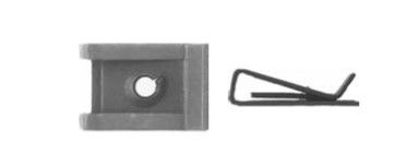 #1350 'U Type' Tinnerman Style Nut Black #8