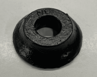 3/4 OGEE WASHER PAINTED BLACK