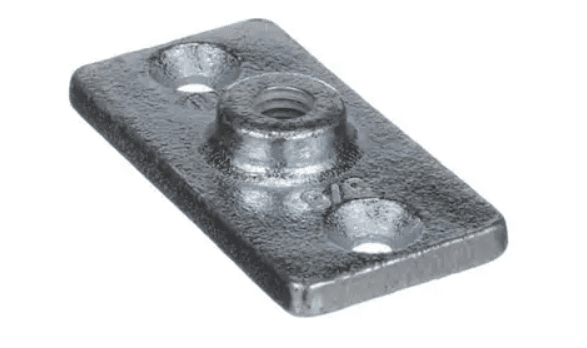3/8-16 ROD HANGER FLANGE (CEILING PLATE)