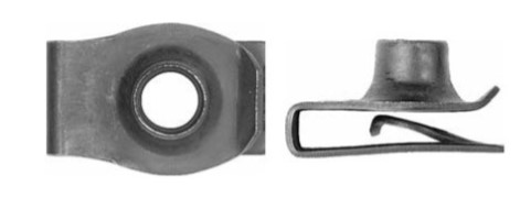 #5558 Metric 'U Type' Tinnerman ® Style Nut Black M10 x 1.5