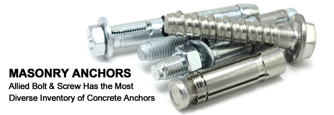 Allied Bolt & Screw : Bolts, Screws, Nuts, Washers, Anchors, Rods