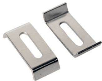 SMALL 'U' SHAPED SINK CLIPS (500/BOX)