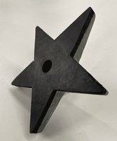 7-1/2" (5 POINT) RUBBER-BACKED STRUCTURAL STAR BUILDING RETAINING WASHERS