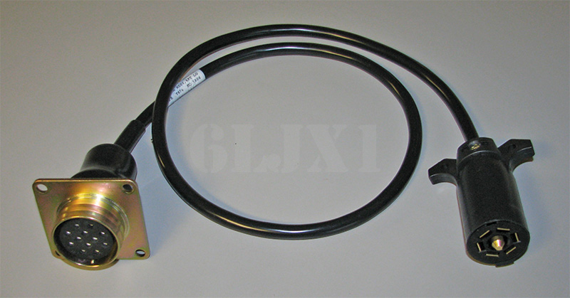 Military Trailer Adapter Cable (Military Trailer on a Civilian Vehicle ...