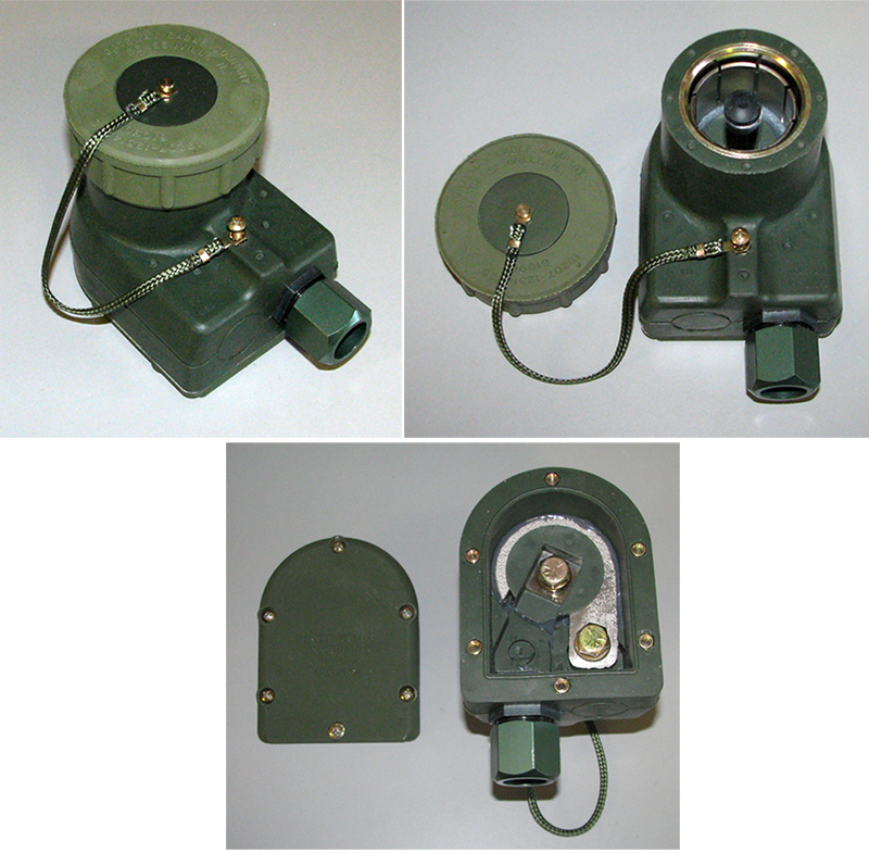 Slave Cable Plug NATO 1 Pin Style (100 Amp), TGC2600