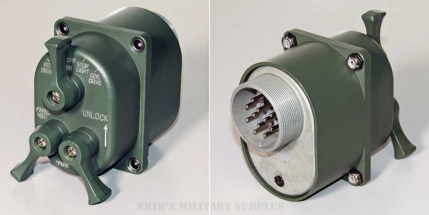 Three Lever Light Switch, MS51113-1 / AR7 / L45872 / MIL-S-11021 / MIL ...