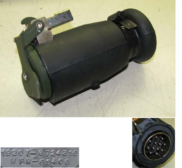 Trailer Cable Plug, 8724316 / MS75020-1
