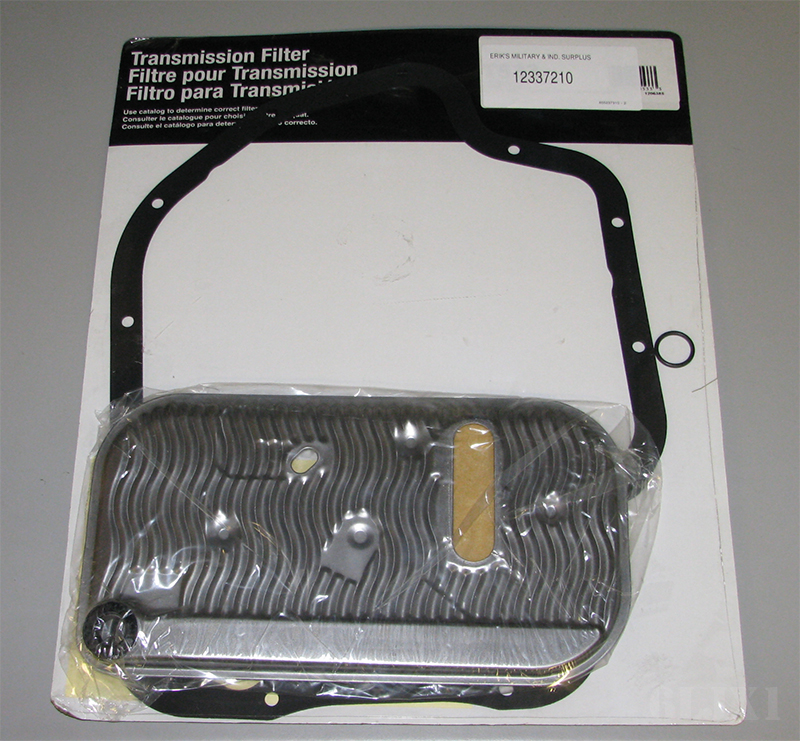 Transmission Internal Oil Filter Kit For HMMWV (basic & A1 versions ...