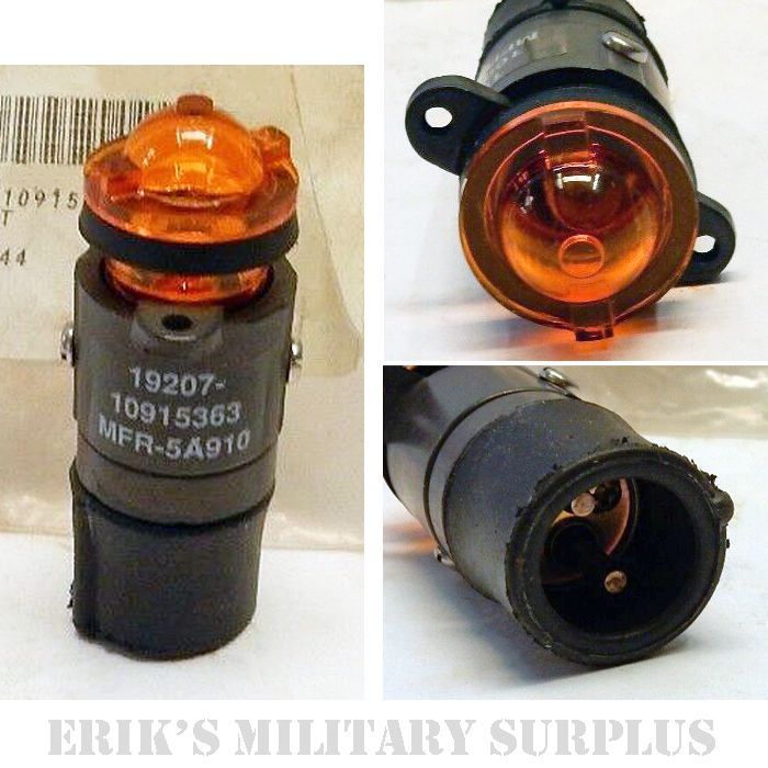 Warning Indicator Light (Amber), 10915363