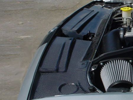 2008-2019 Dodge Challenger Carbon Fiber Radiator Cover