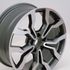 18" Fits Audi R8 Replica Wheels - Gunmetal With Machined Face 18x8 SET