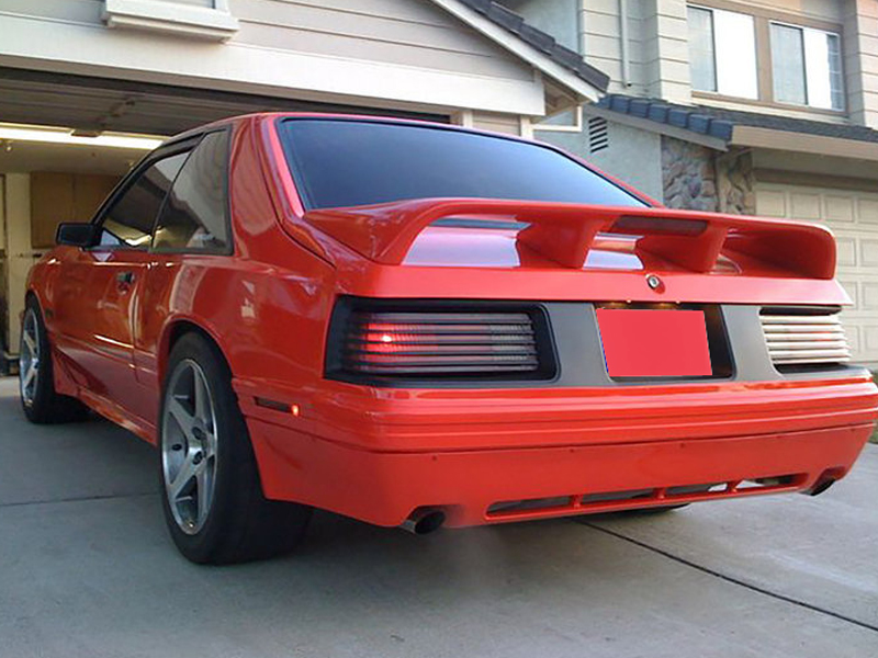 1979-1993 Mustang Cobra Hatchback Spoiler W/ Light Cutout